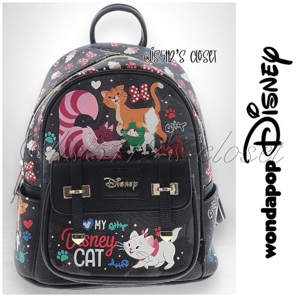Disney | Bags | Nwot Wandapop X Disney Cats Of Disney 1 Vegan Leather ...